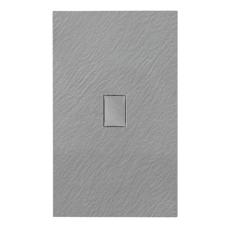 BRODZIK PRYSZNICOWY KAMIENNY PROSTOKĄTNY SLIM JUKO SZARY 120x100 CM - sklep Hydrosan.eu